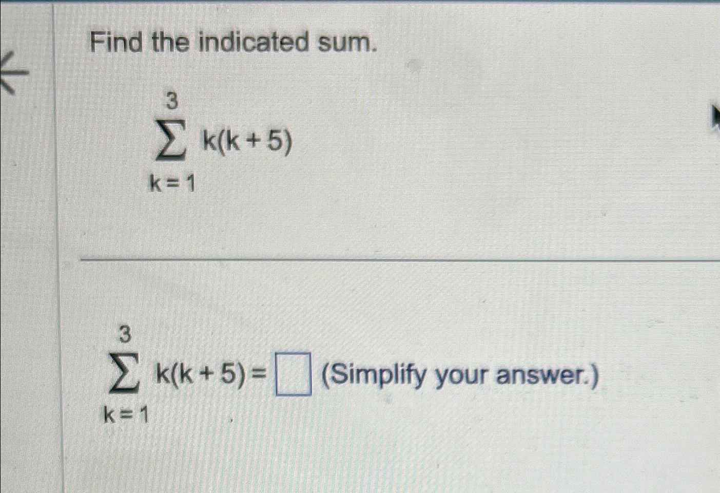 Solved Find the indicated | Chegg.com