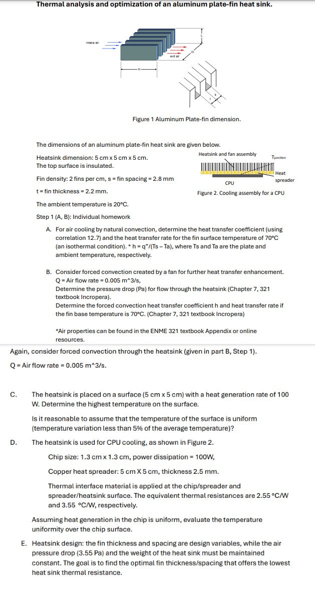 Solved Again, consider forced convection through the | Chegg.com