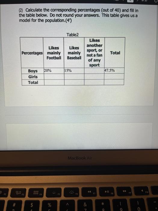 Solved 1. In this problem you will build a probability model | Chegg.com