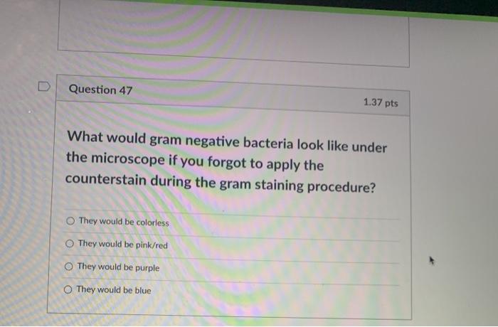 Solved Question 40 1.37 pts What is the outcome of a | Chegg.com
