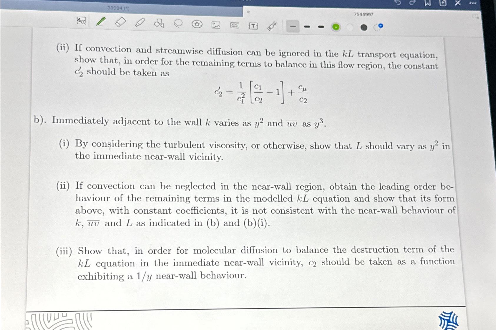 Solved Extra problem-3 (home-work-3):The k-kL ﻿eddy | Chegg.com