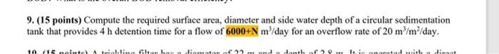 Solved 9. (15 points) Compute the required surface area, | Chegg.com