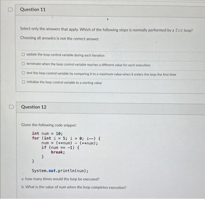 Solved What will be the values of x and y as a result of the | Chegg.com
