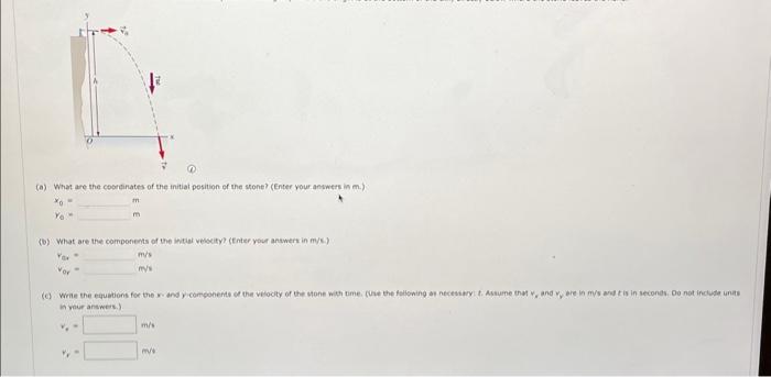 Solved include units in your answers.) (e) How long (in s) | Chegg.com