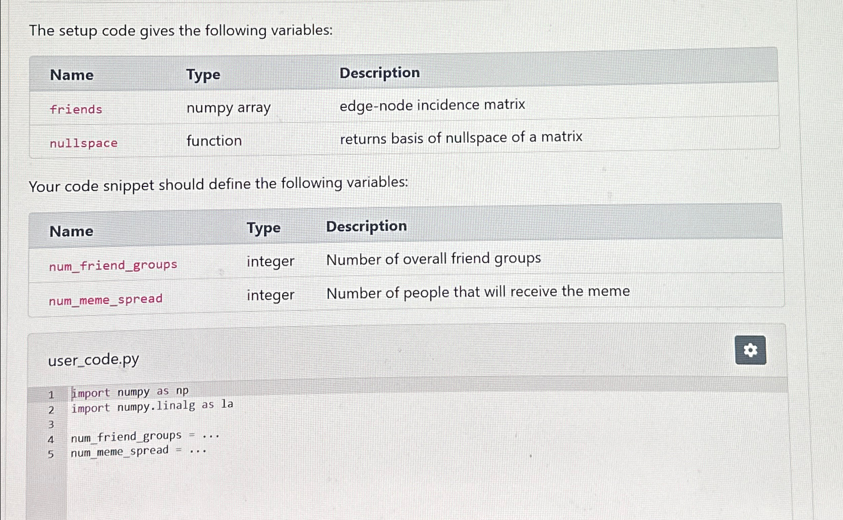 Solved CHW5.2. ﻿Graphs: Meme spread in social networksGraphs | Chegg.com