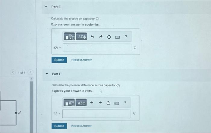 Solved Figure 1 of 1In (Fioure 1), each capacitor has | Chegg.com