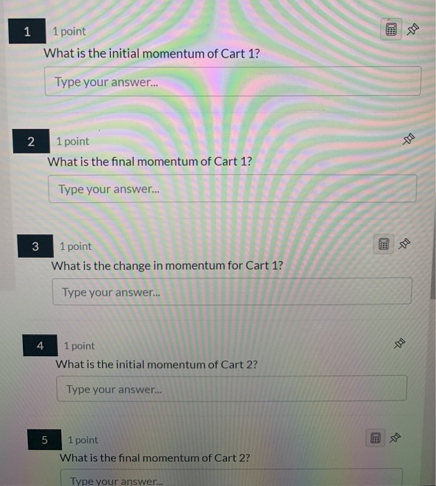 Solved Elastic Collision 1 These graphs represent the motion | Chegg.com