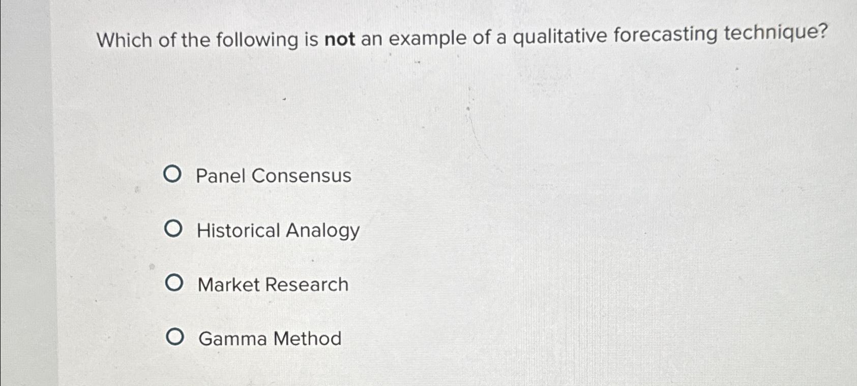 Solved Which of the following is not an example of a | Chegg.com