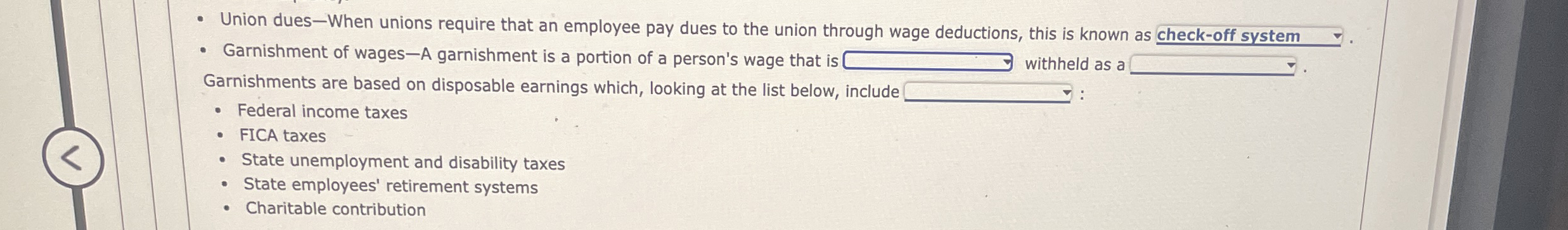 Solved Union dues-When unions require that an employee pay | Chegg.com