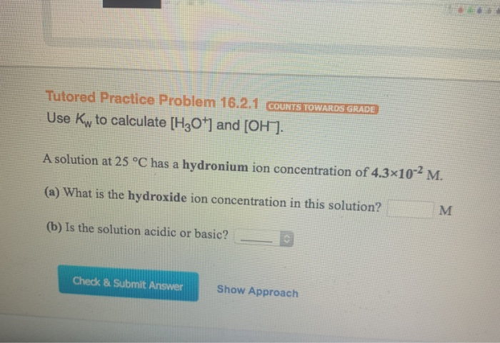 Solved Tutored Practice Problem 16.2.1 COUNTS TOWARDS GRADE | Chegg.com