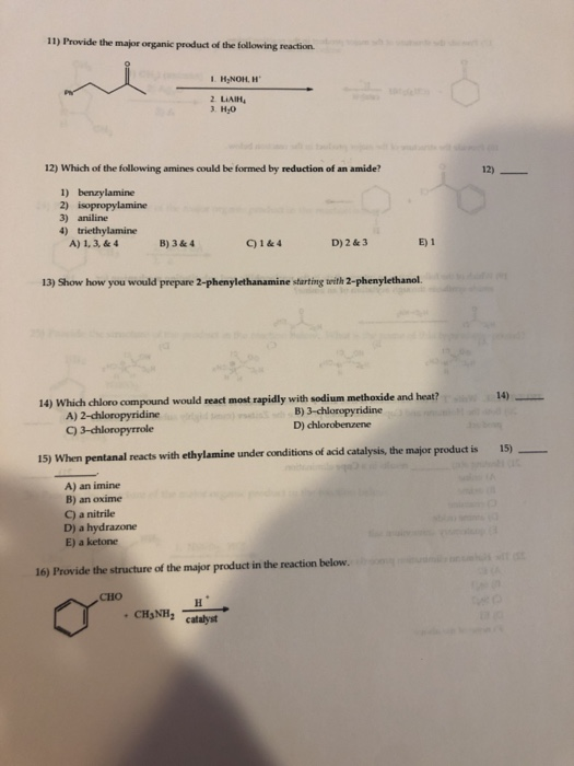 Solved 6) Arrange the following anilines in order of | Chegg.com