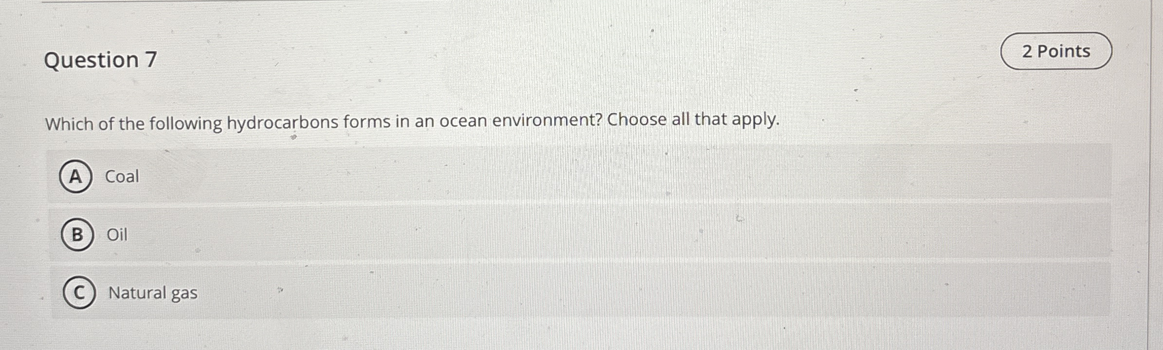 Solved Question 7Which of the following hydrocarbons forms | Chegg.com