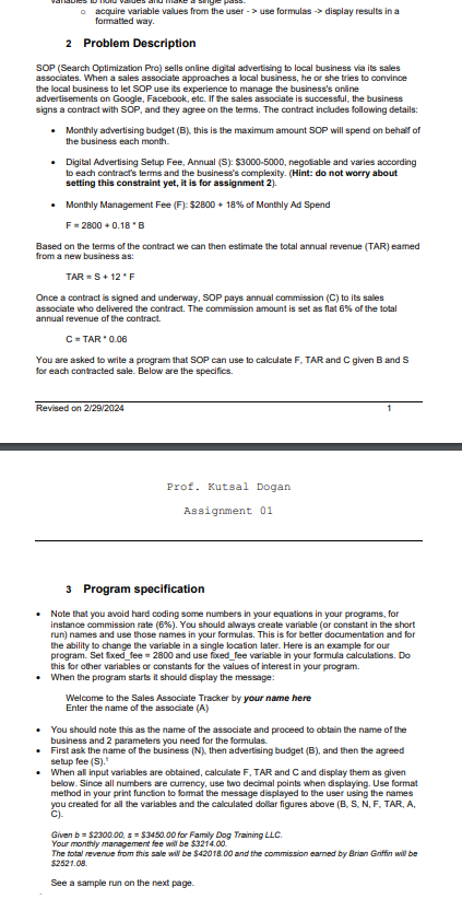 Solved acquire variable values from the user - > ﻿use | Chegg.com