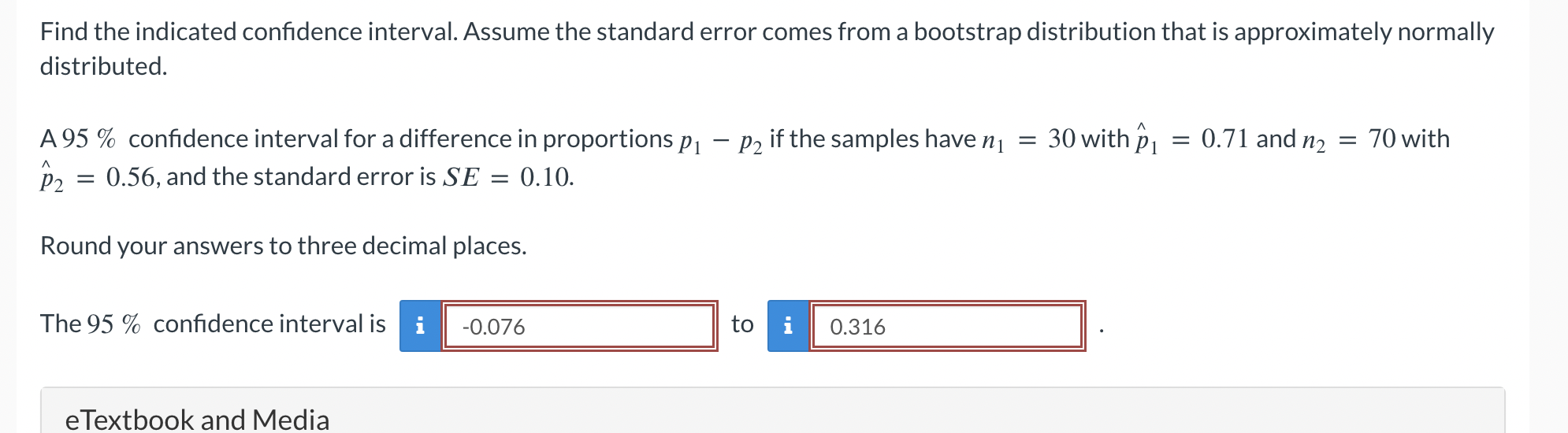 Find the indicated confidence interval. Assume the | Chegg.com