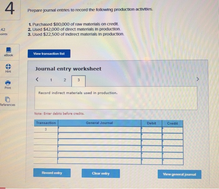 Solved Prepare journal entries to record the following | Chegg.com