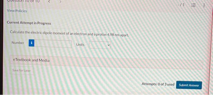 Solved View Policies Current Attempt in Progress Calculate | Chegg.com