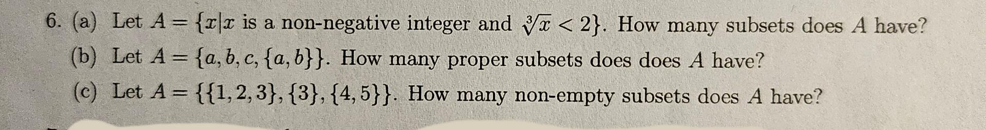 Solved (a) ﻿Let is a non-negative integer and x3