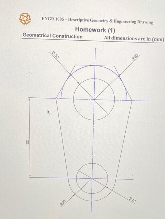 Solved ENGR 1005 - Descriptive Geometry \& Engineering | Chegg.com