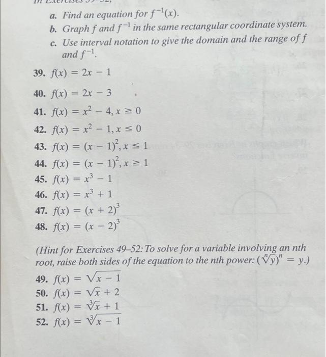 solve # 49. | Chegg.com