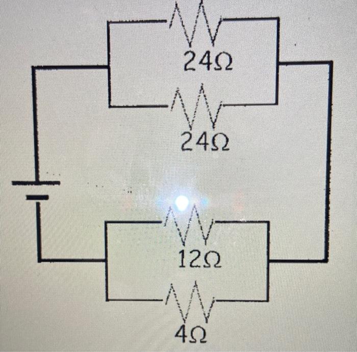 Solved Calculate the total resistance of the complex circuit | Chegg.com