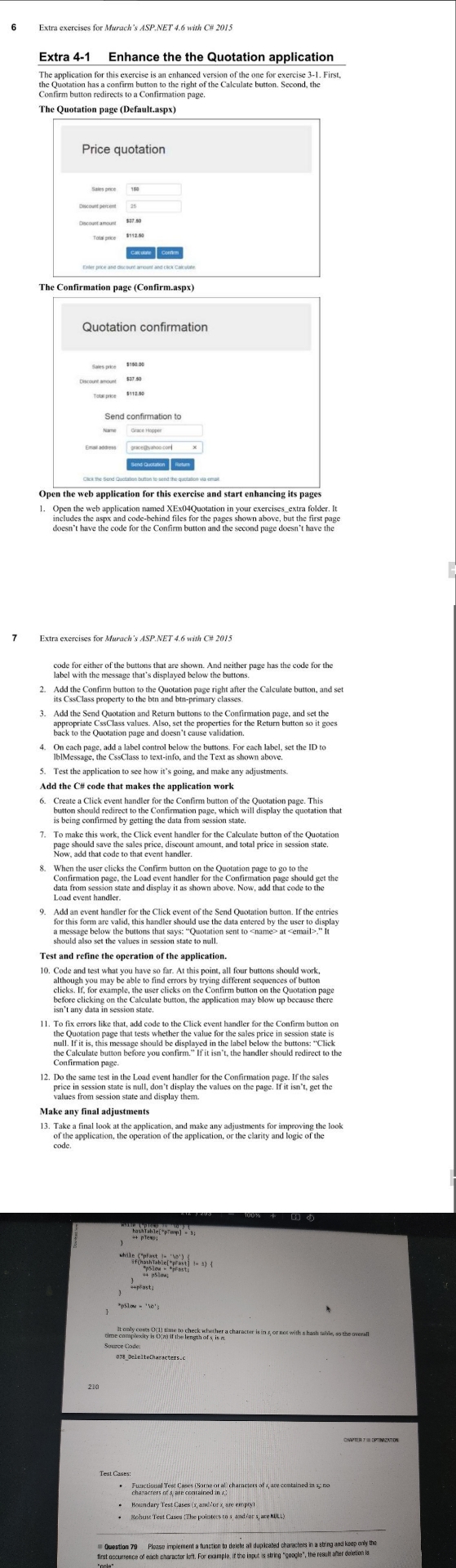 Solved java computer science 6Extra exercises for Murach's | Chegg.com