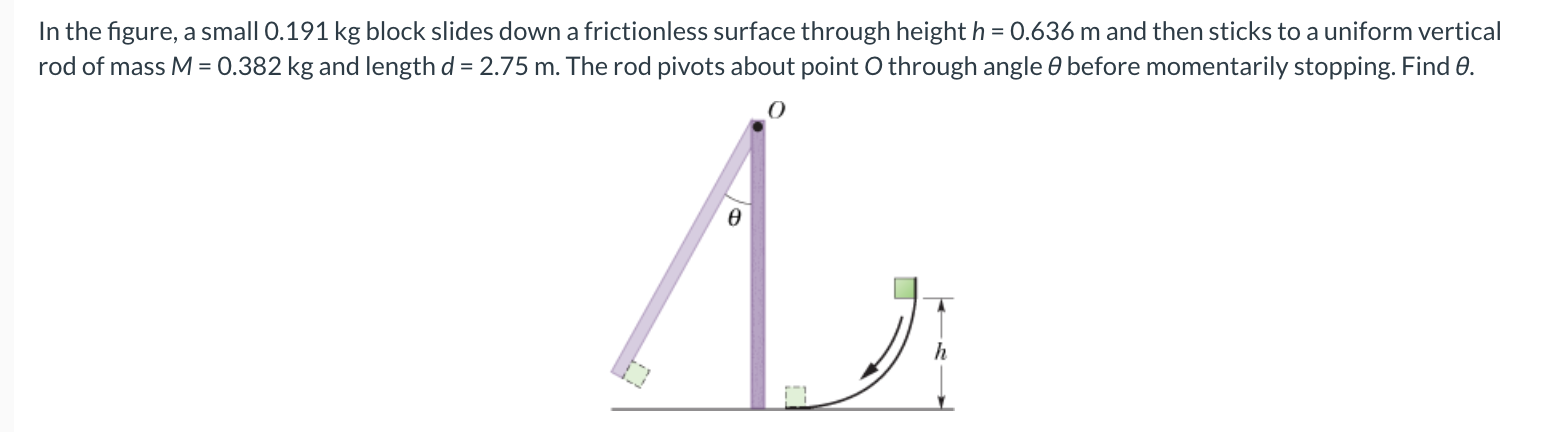 Solved In the figure, a small 0.191kg ﻿block slides down a | Chegg.com