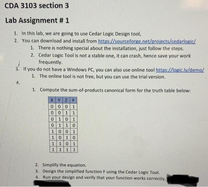 Solved I just need help on the "Compute the sum-of-products | Chegg.com