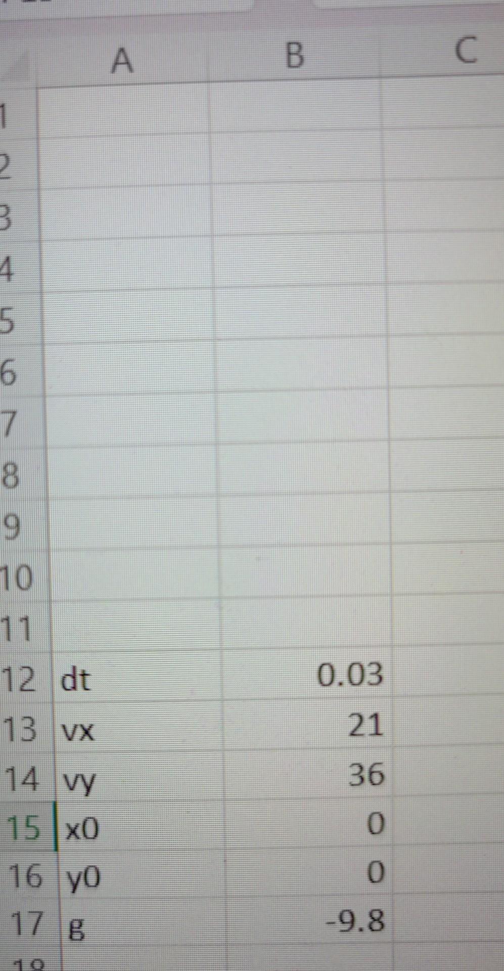 find velocity with the given formulas using Microsoft | Chegg.com