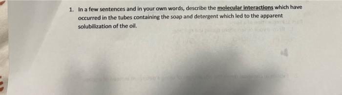 Solved The Properties and Synthesis of Soap Introduction | Chegg.com