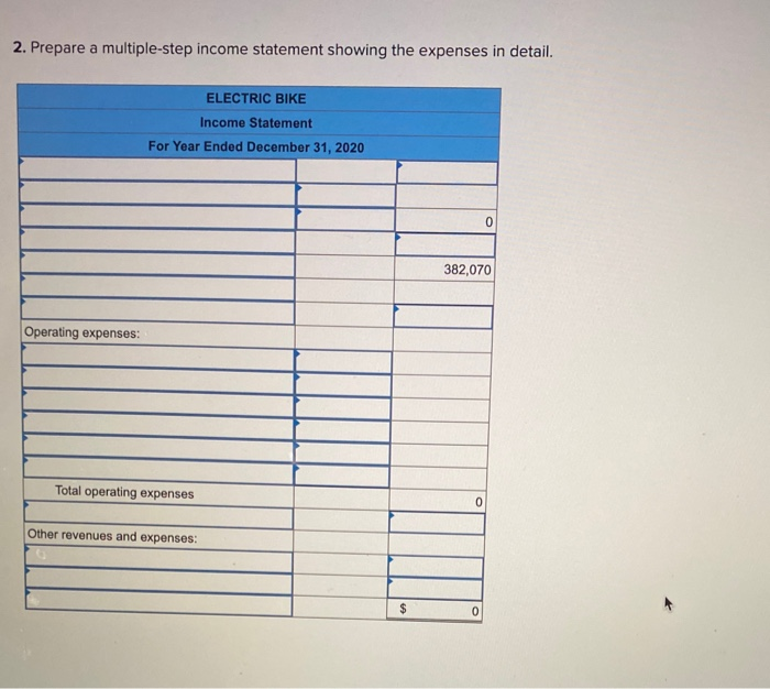 Solved Problem 5-4A Adjusting entries and multi-step income | Chegg.com