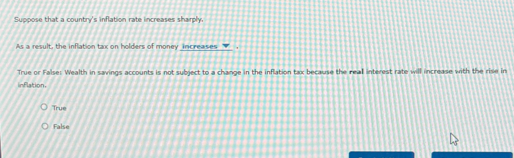 Solved Suppose that a country's inflation rate increases | Chegg.com