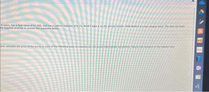 Solved Excel Online Structured Activity: Bond valuation An | Chegg.com