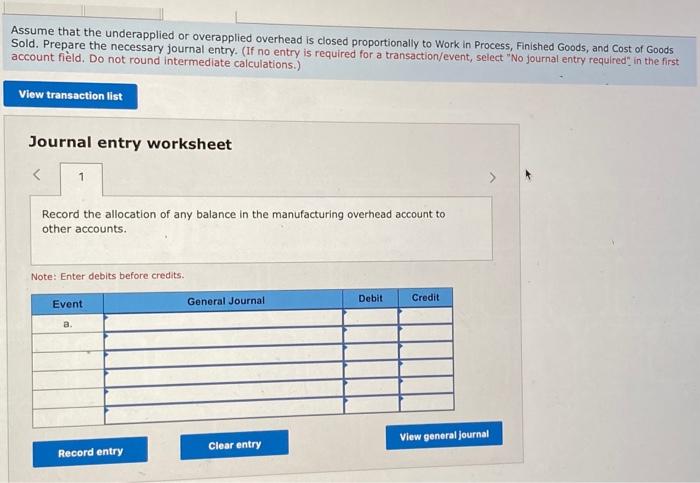 Solved For example, of the $46,000 ending balance in work in | Chegg.com