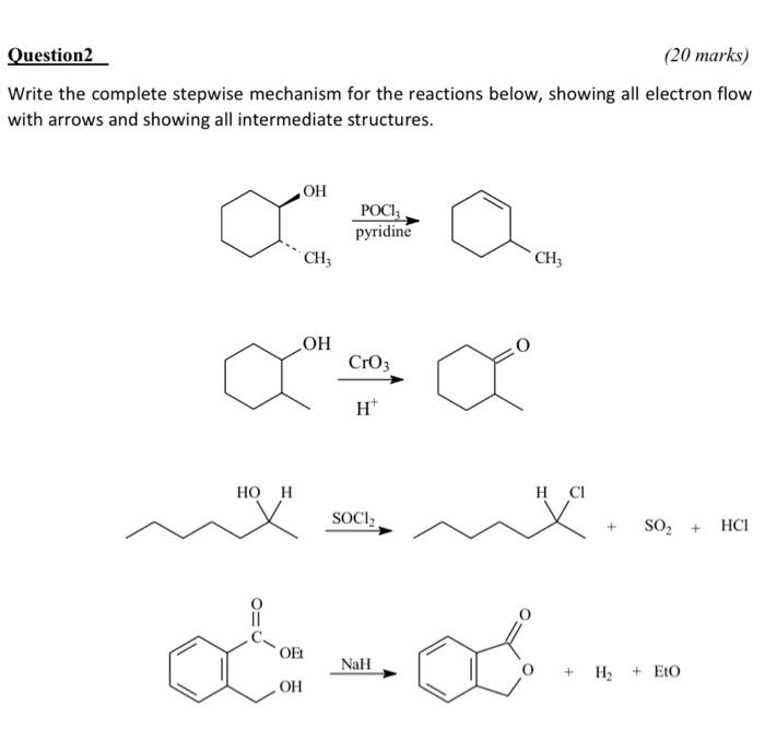 Solved Question2 (20 marks) Write the complete stepwise | Chegg.com Solved Question2 (20 marks) Write the complete stepwise | Chegg.com