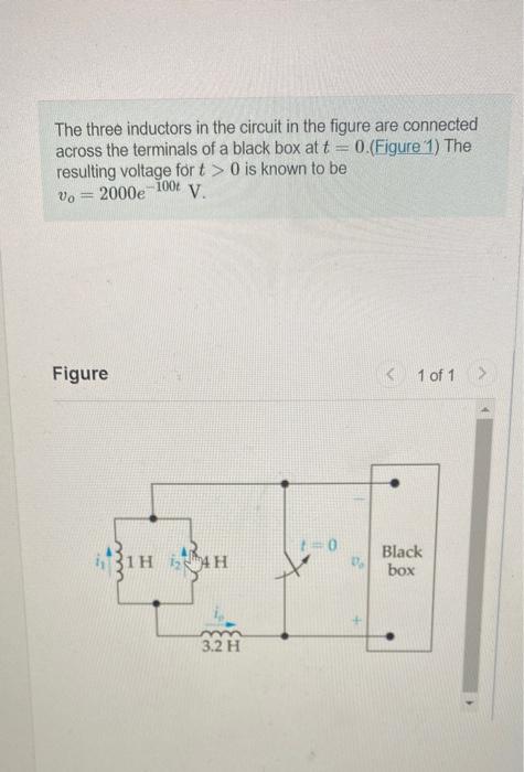 Solved The three inductors in the circuit in the figure are | Chegg.com