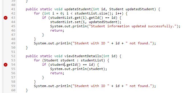Solved I am recieving 2 ﻿errors in this code. Both are | Chegg.com