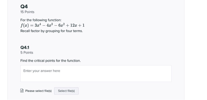 Solved Find the intervals of increasing and decreasing for | Chegg.com