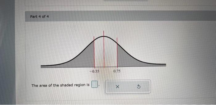 Solved Find each of the shaded areas under the standard | Chegg.com