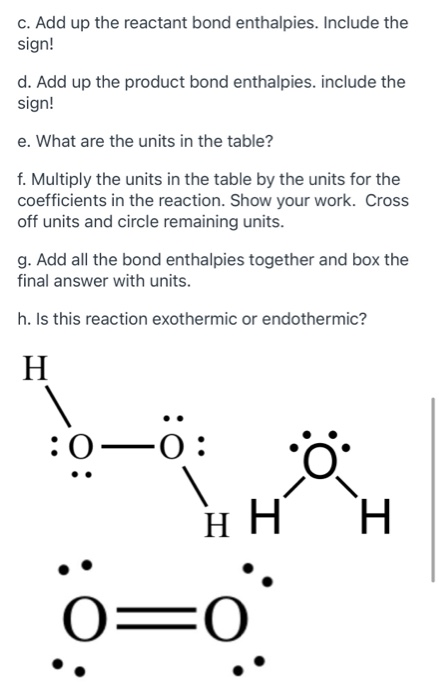 Solved Table 1. Average Bond Energies Single Bond Energies | Chegg.com