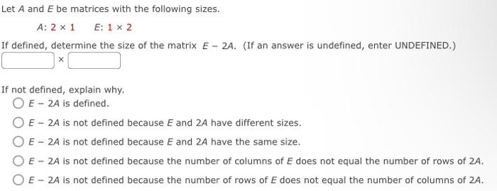 Solved Perform the indicated block multiplication of | Chegg.com