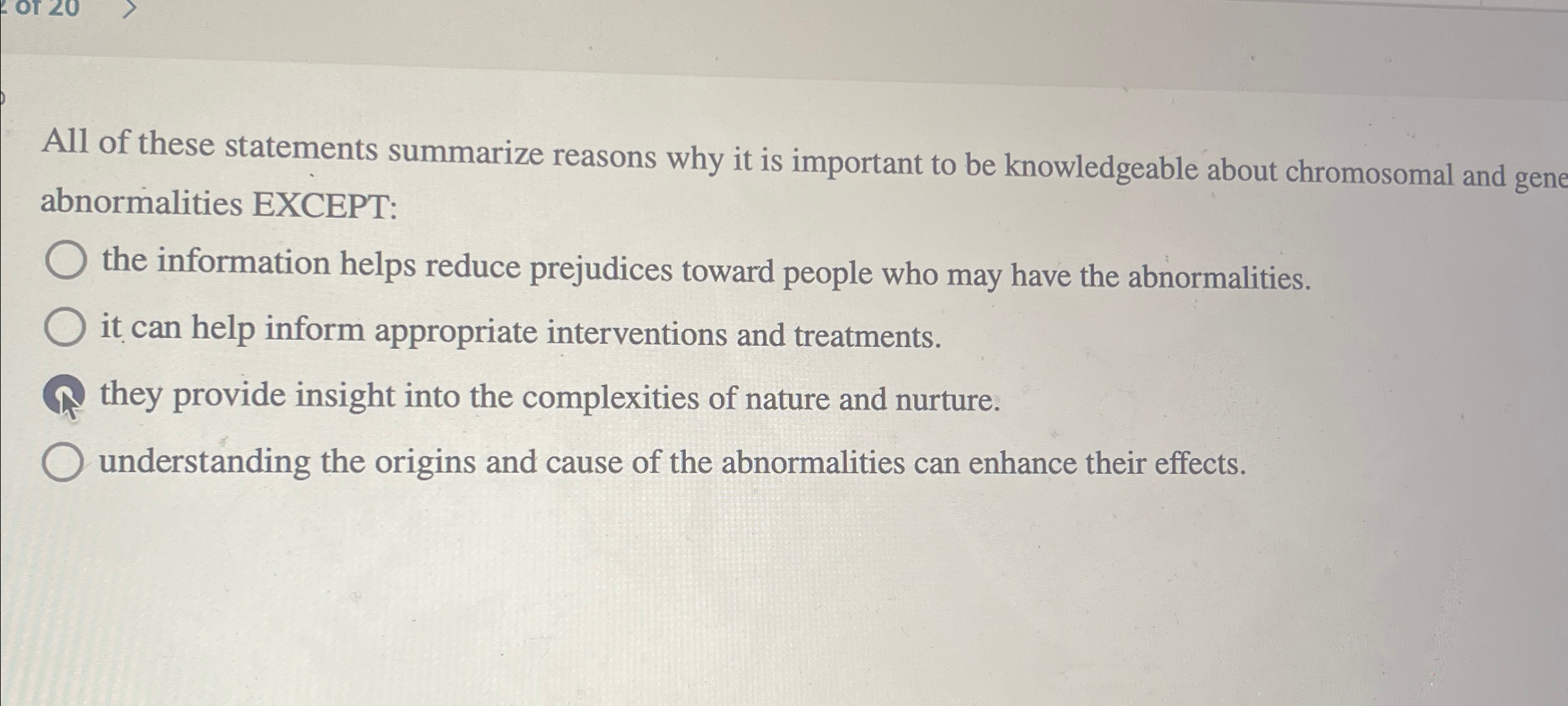 Solved All of these statements summarize reasons why it is | Chegg.com