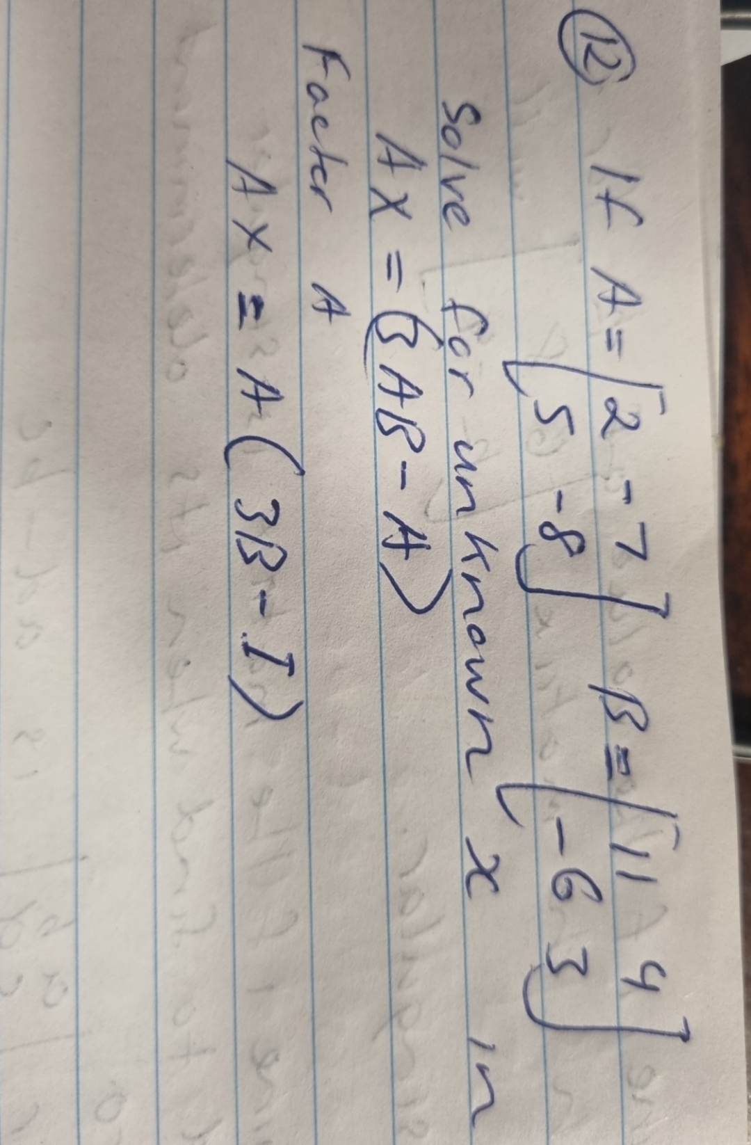 Solved When you factored A out of the brackets how did you | Chegg.com