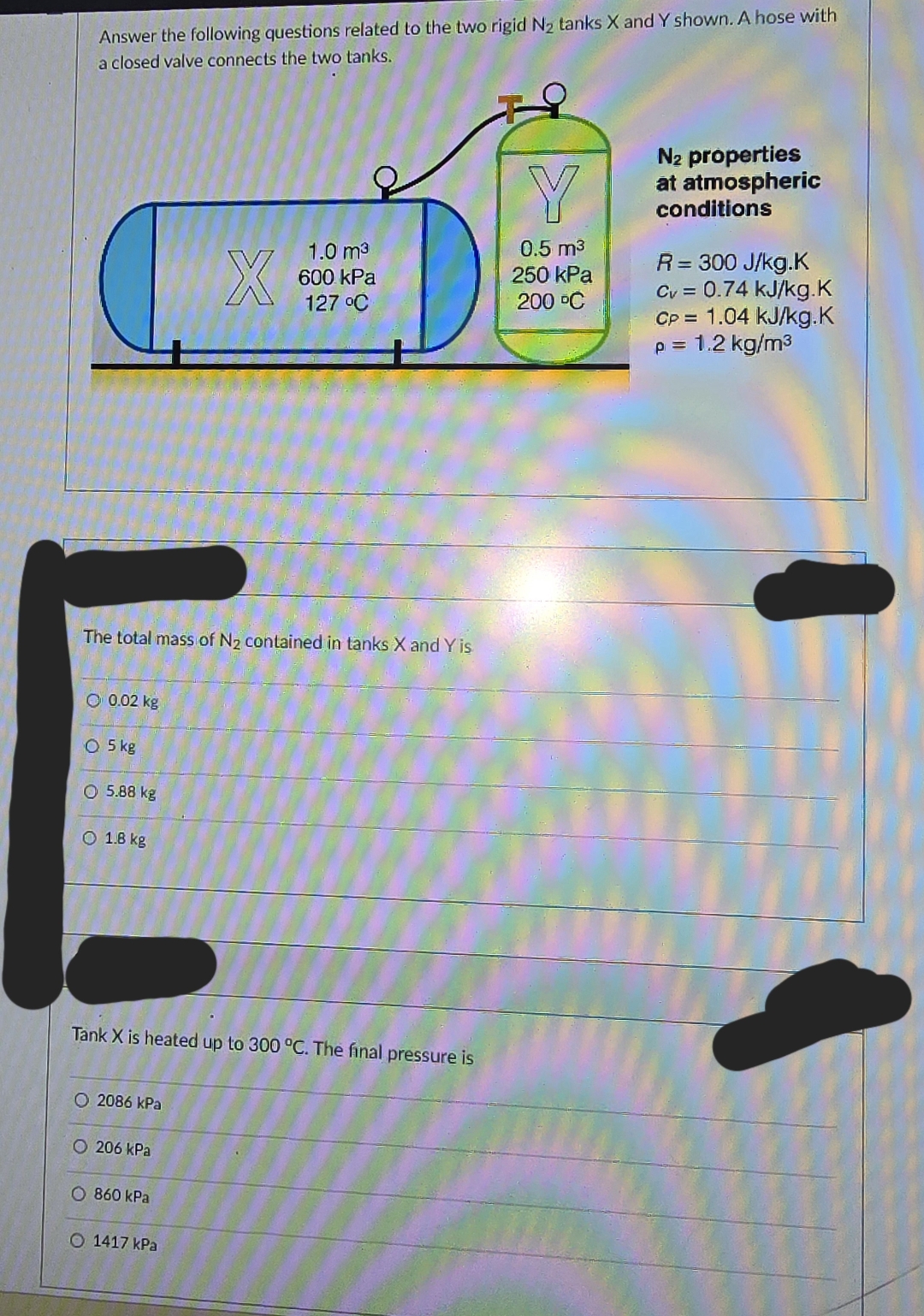 Solved Answer the following questions related to the two | Chegg.com