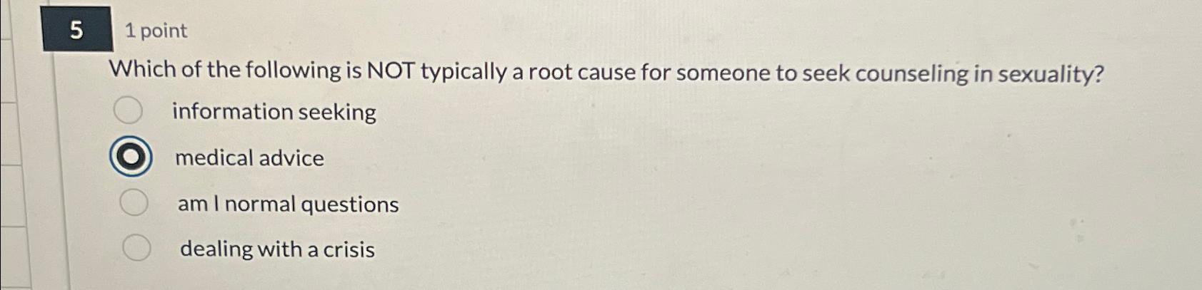 Solved 51 ﻿pointWhich of the following is NOT typically a | Chegg.com