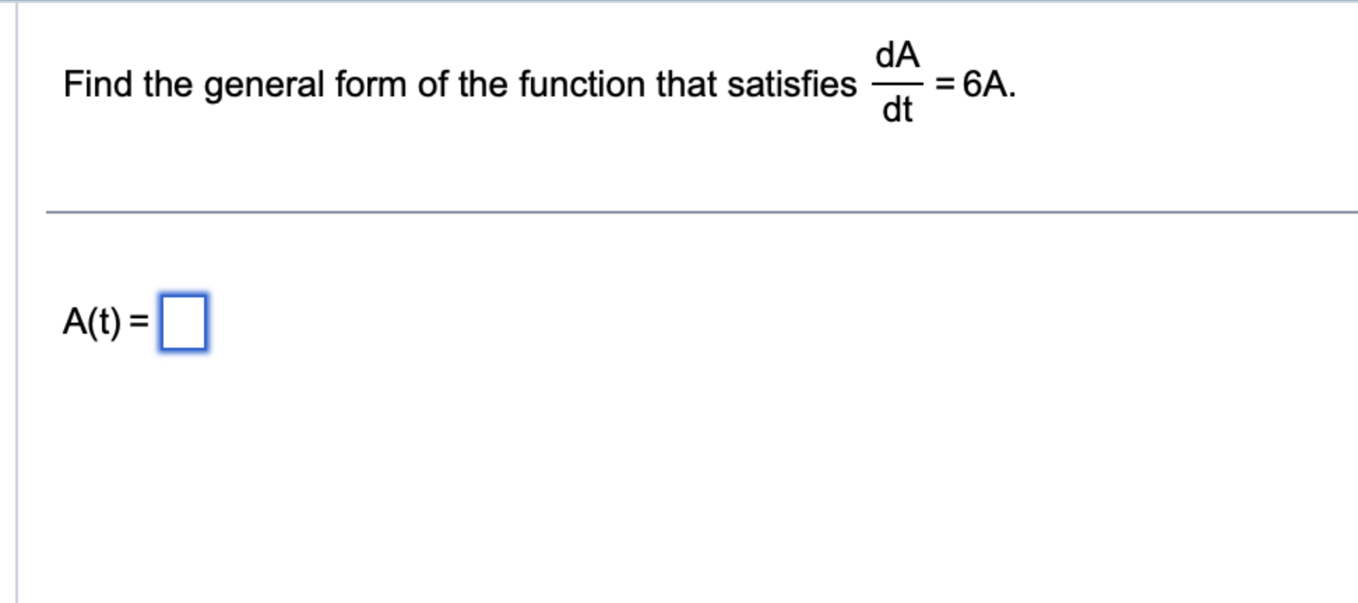 Solved Find the general form of the function that satisfies | Chegg.com