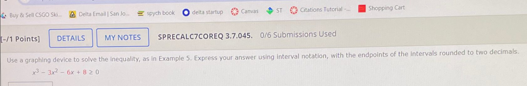 Solved Use a graphing device to solve the inequality, as in | Chegg.com