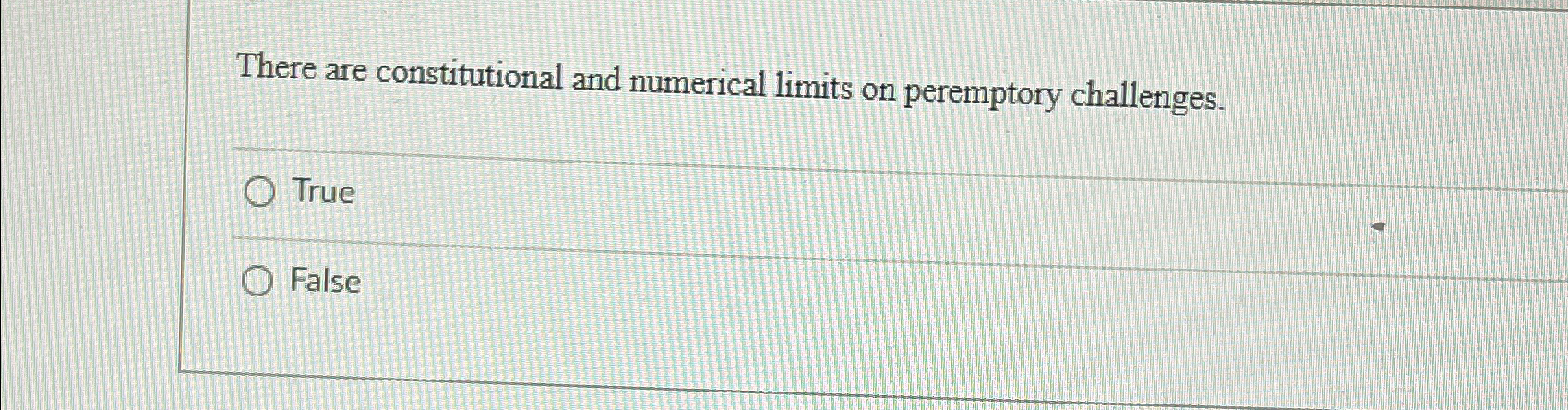 Solved There are constitutional and numerical limits on | Chegg.com