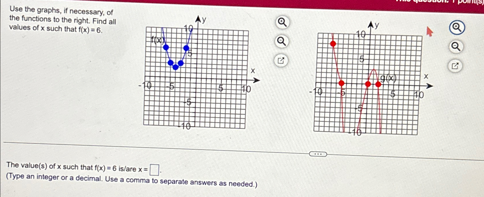 Solved Use the graphs, if necessary, of the functions to the | Chegg.com