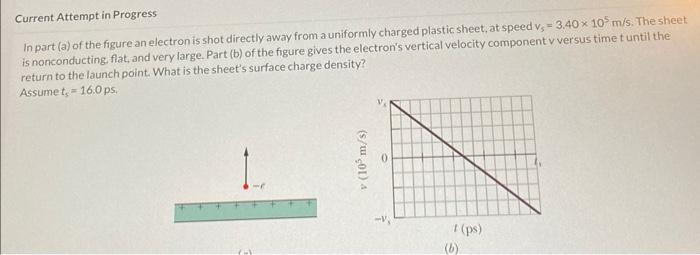 Solved Current Attempt in Progress In part (a) of the figure | Chegg.com