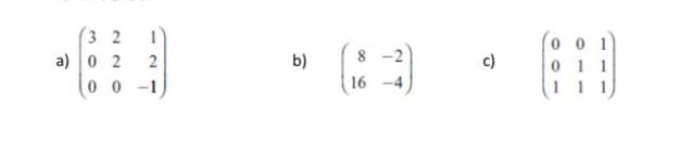 Solved Inverse matrix. Determine if the given matrix is | Chegg.com